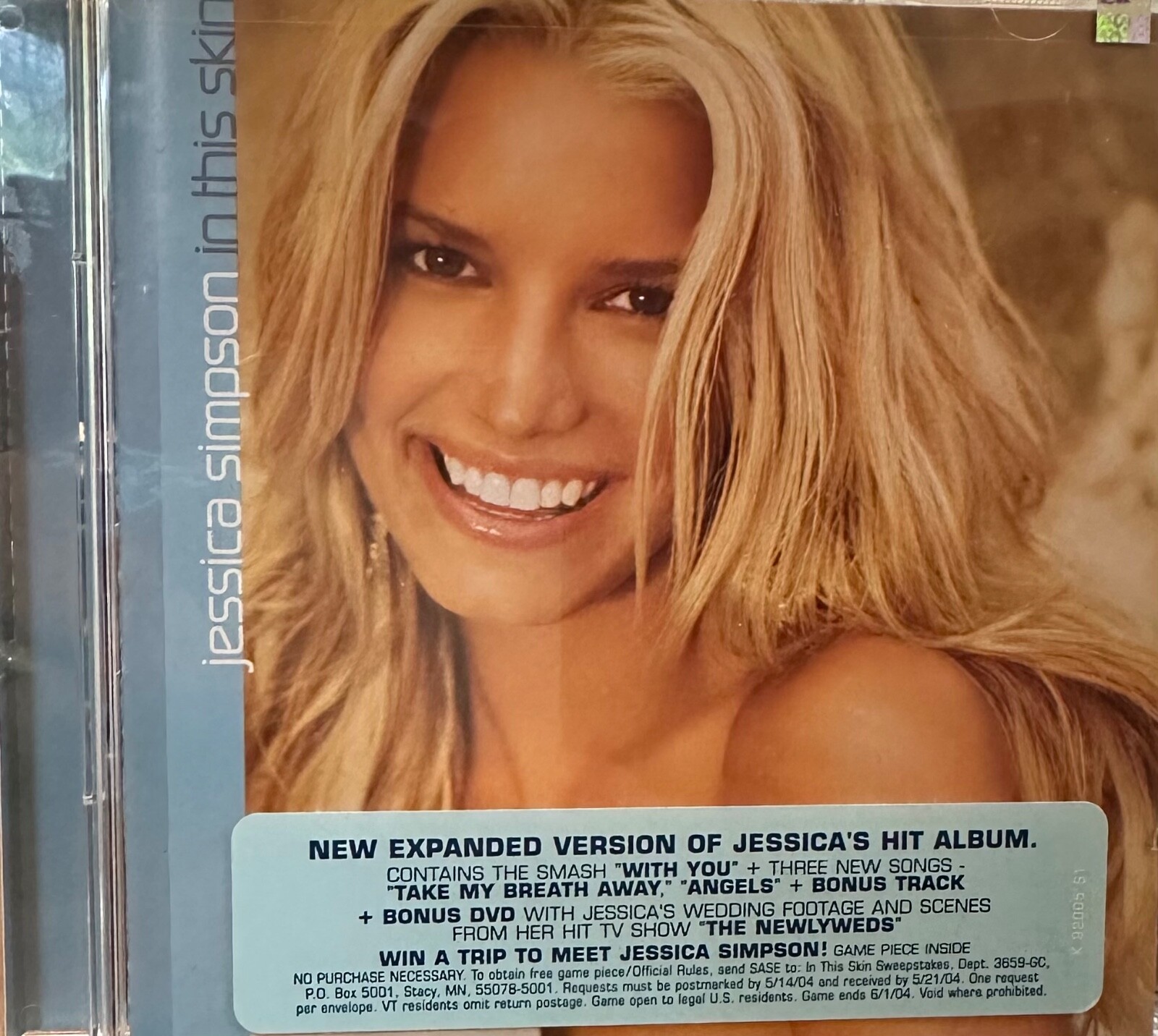 In This Skin by Jessica Simpson (CD, Apr-2004, MSI Music Distribution ...