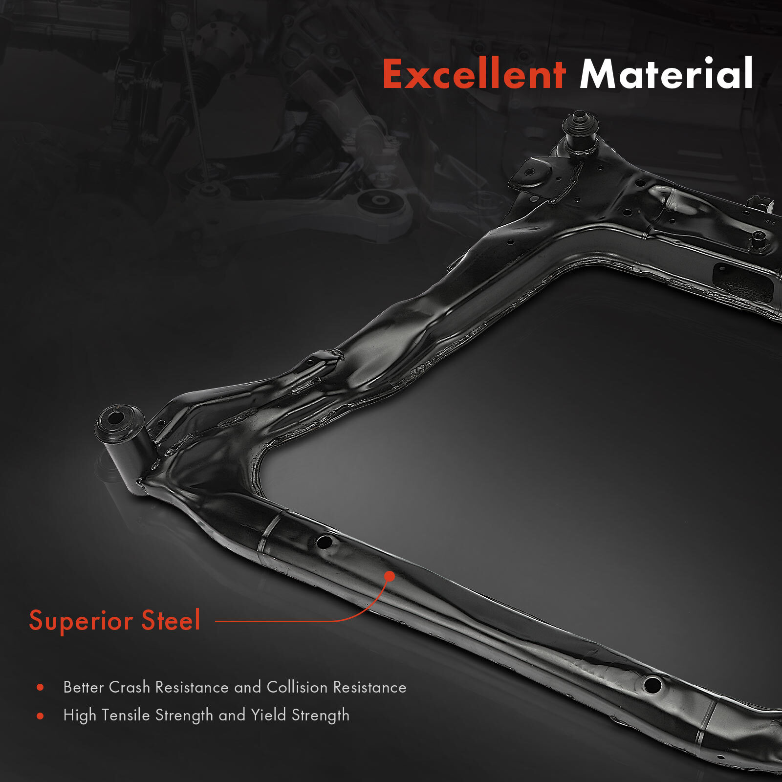 Subframe Crossmember Front for Nissan X-Trail II T31 07-14 2.0 2.5 ...