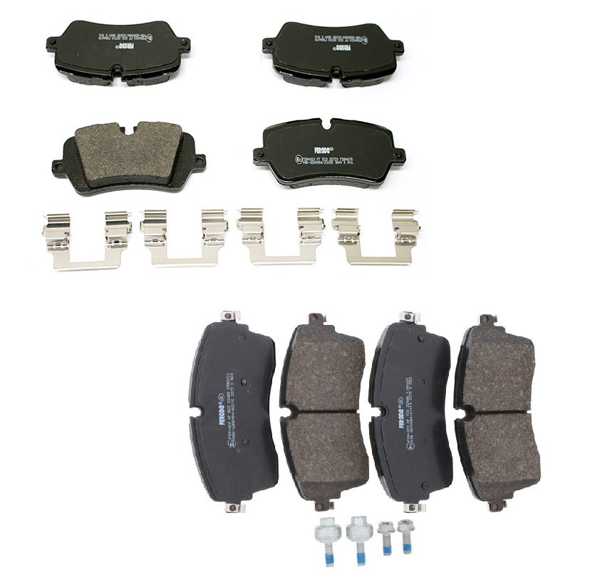 Ferodo Front and Rear Brake Pad Set Kit For Land Rover Discovery Range ...