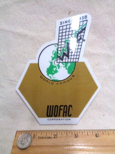 WOFAC corp. Philco RCA workers engineers tag Fob 1971 Badge ? Vintage ...