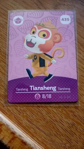 Animal Crossing Amiibo Card Tiansheng #435 | eBay