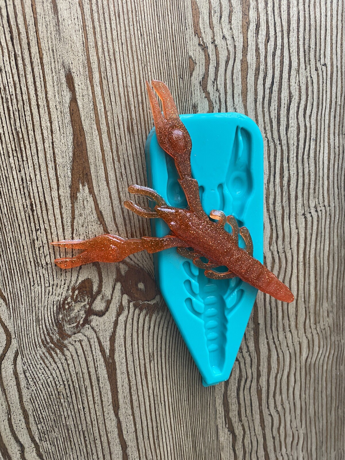 Soft Plastic Bait Mold, 6 Inch Craw Softbait, Lure, Plastisol | eBay