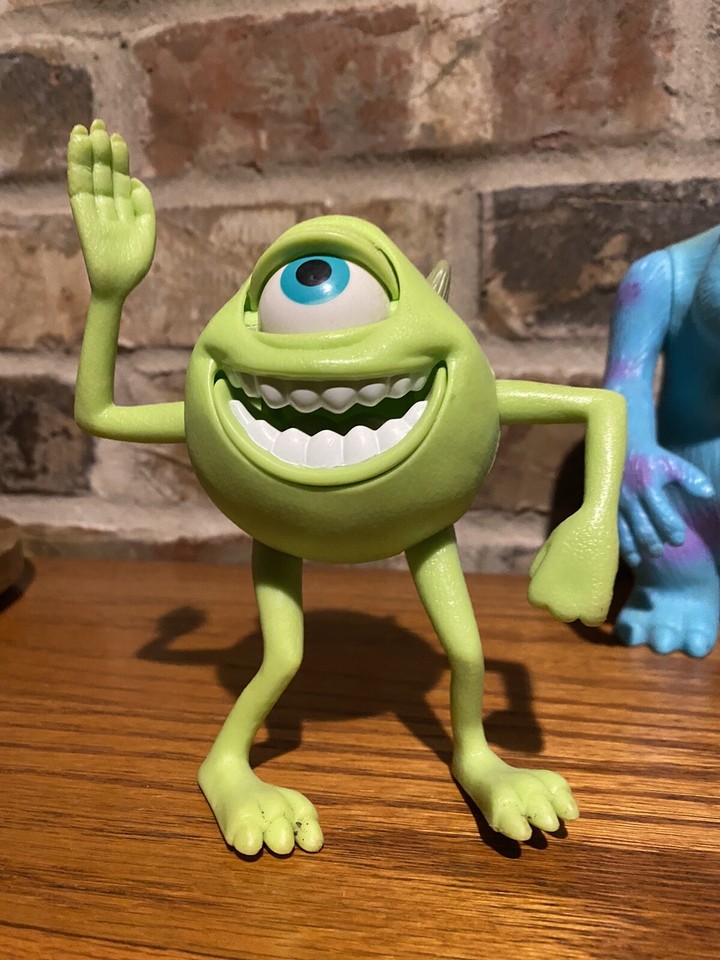 Disney Pixar Monsters Inc McDonalds Sully Randall Mike Wazowski 5 ...
