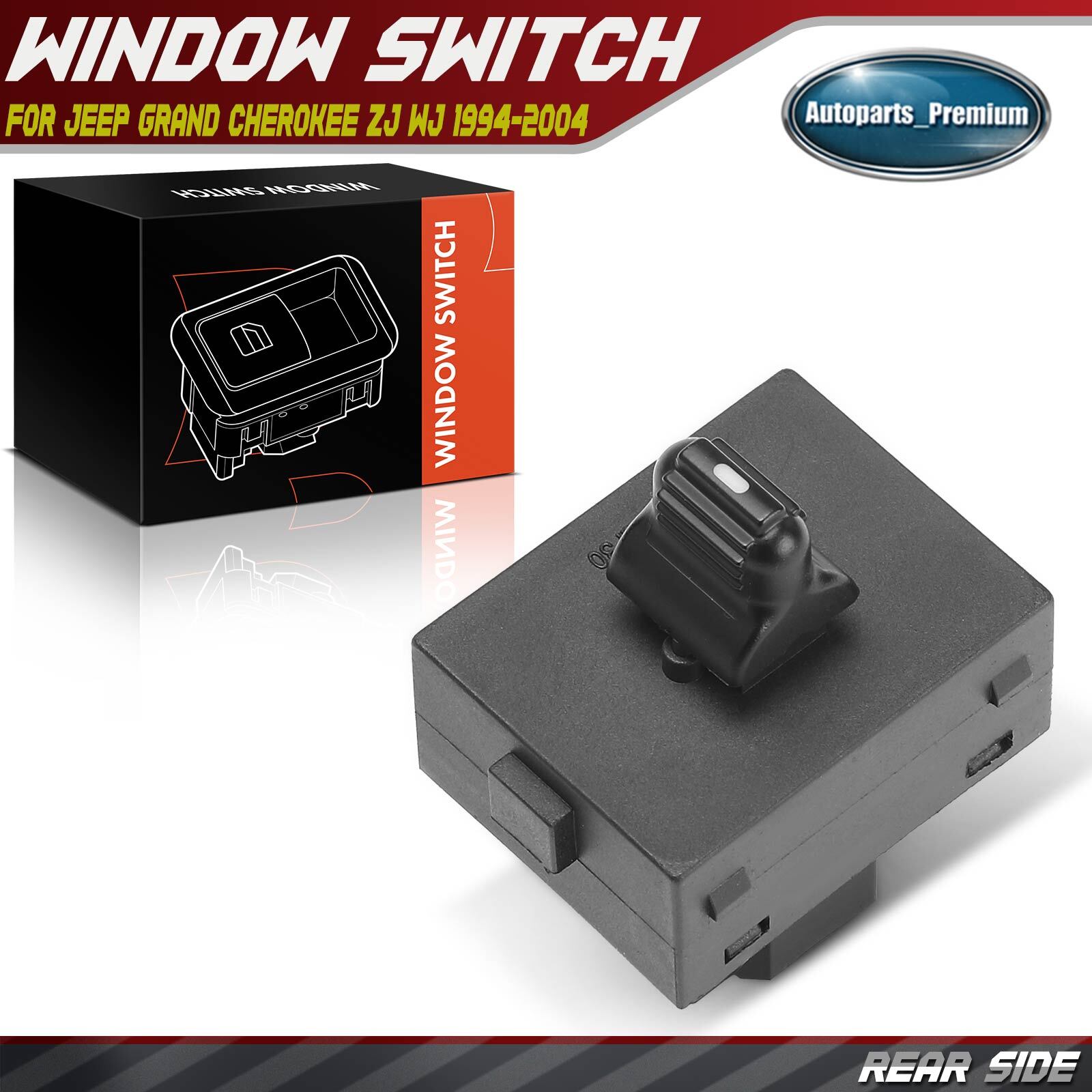 Rear Side Power Window Switch for Jeep ZJ WJ Grand Cherokee 1994 1995 ...