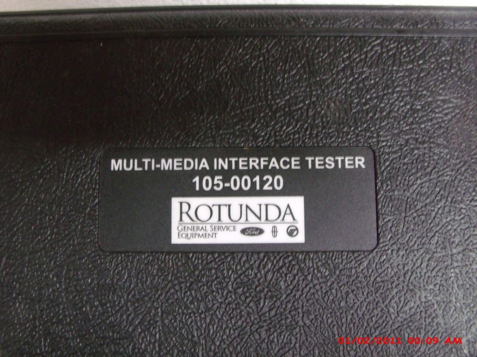 Ford 105-00120 Rotunda Multi-Media Interface Tester | eBay