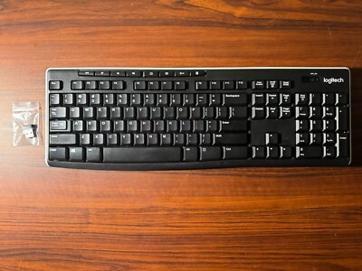 Logitech K270 Wireless Keyboard for Windows 2.4 GHz Full-Size Number ...