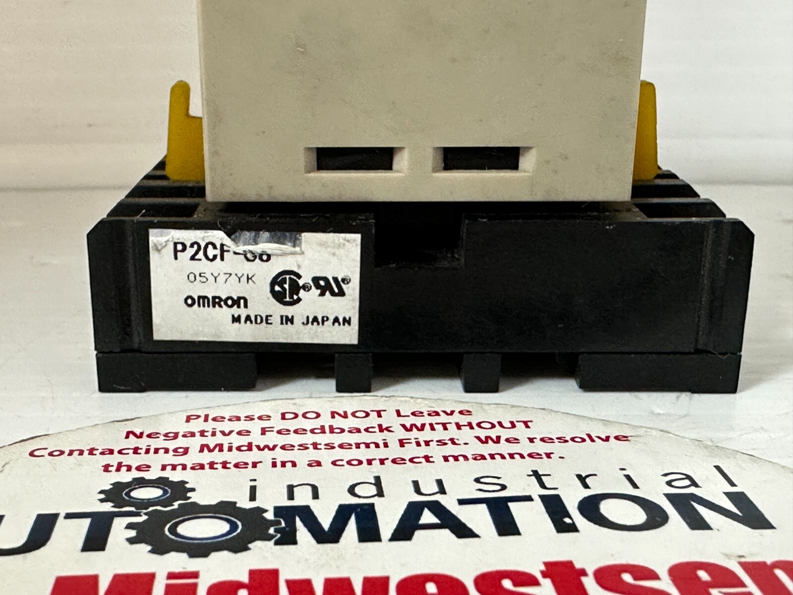 OMRON H3BF-N8 + P2CF-08 05Y7YK TWIN TIMER 8 PIN TIMER AND SOCKET 220VAC ...