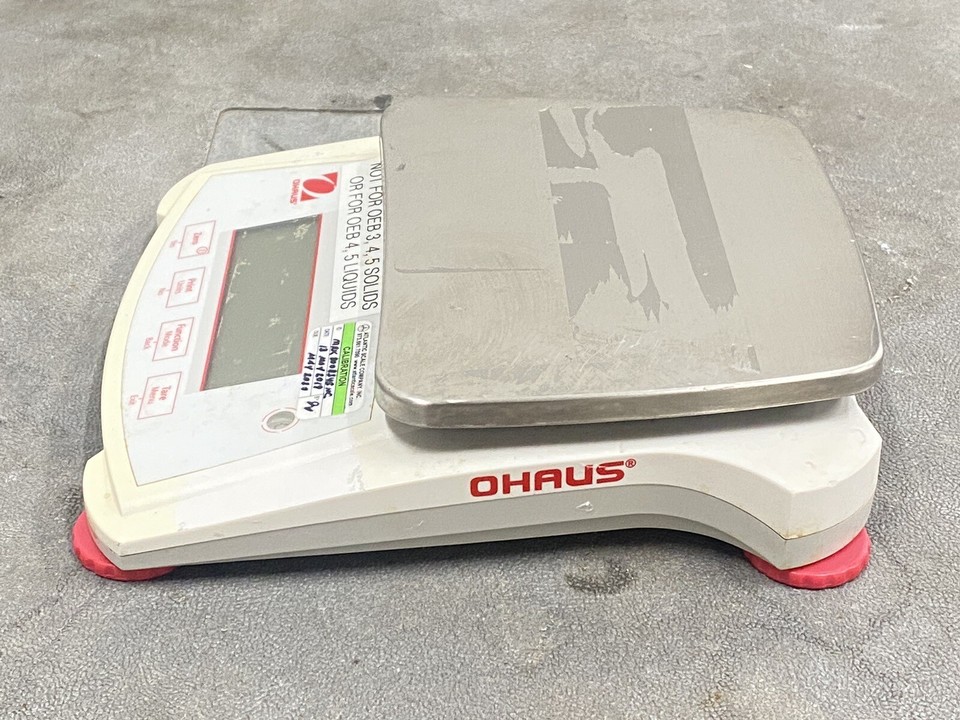 Ohaus SPX6201 Scout Portable Scale Top Loading Balance (6200g x 0.1g ...