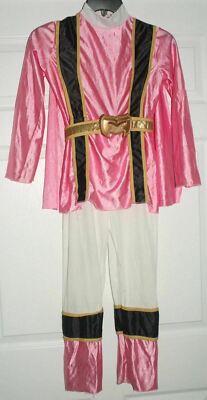 Power Rangers Mystic Force Pink Ranger Vida V Rocca Jumpsuit Costume ...