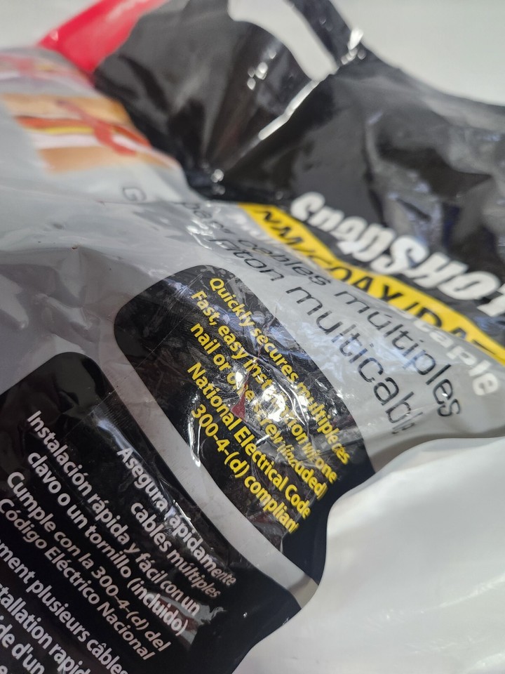 Gardner Bender SnapShot Multi Cable Staple (100PK) MCS-100W ☆READ ...