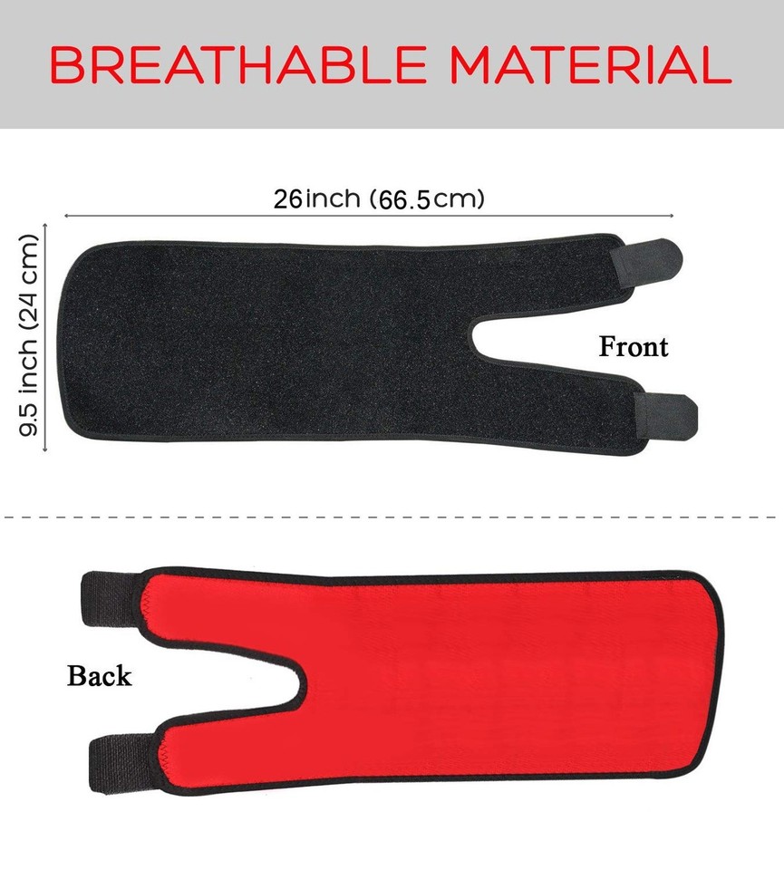 Adjustable Thigh Brace Support, Quadriceps Support and Thigh Wraps for ...