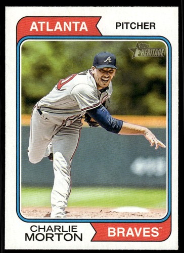2023 Topps Heritage Charlie Morton Atlanta Braves #59 | eBay