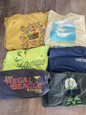 Lot of 6 Brewery T Shirts Beer Swag Men’s Large XL NJ NYC Cigar City | eBay