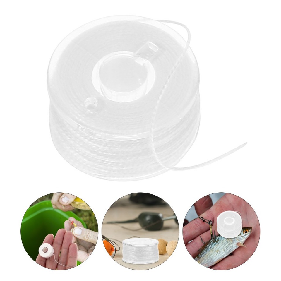 3 Rolls Water Soluble Tape Carp Fishing Line String Pva Water-soluble ...