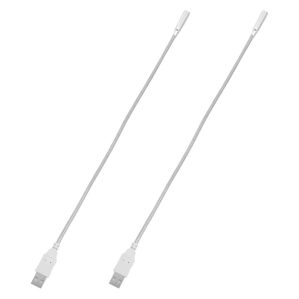 2Pcs Flexible Usb Laptop Light Led Eye-Caring Keyboard Lamp With ...