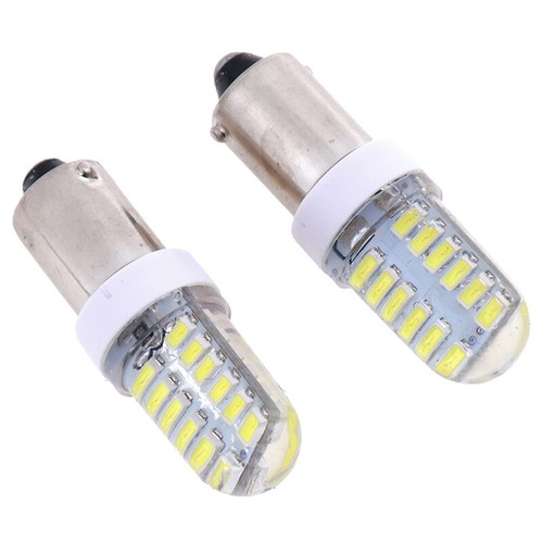 2X BA9S T11 T4W 3014 24SMD 12V LED Car Side Light Bulbs Interior Lamps ...