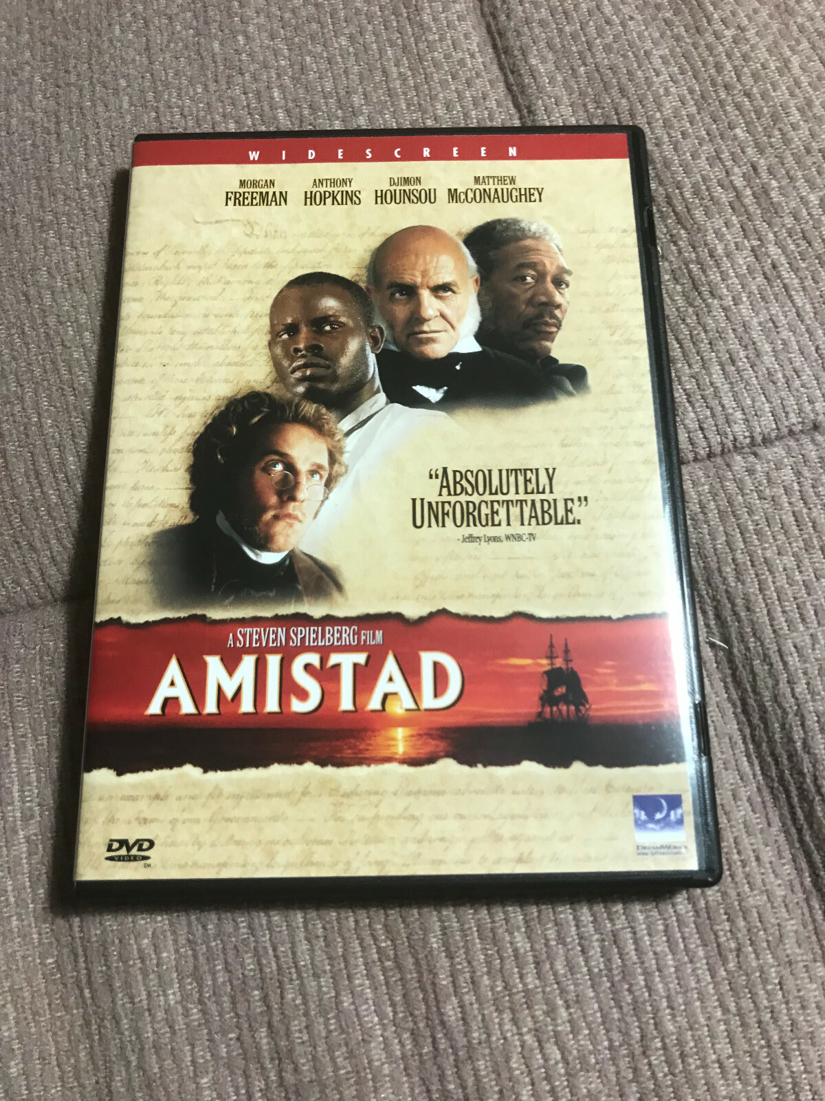 Amistad (DVD, 1999, Widescreen) 667068416220| eBay