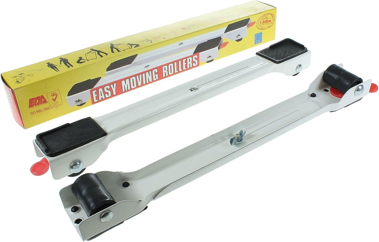 Heavy Duty Fridge Freezer Appliance Rollers Trolley Wheeled Premium ...