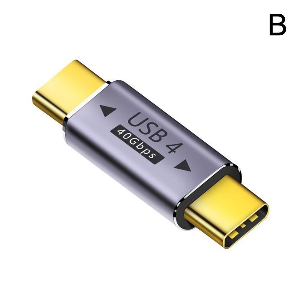 100W 40Gbps USB-C to USB-C Adapter Type C Charging Converter 1 p B1X0 ...