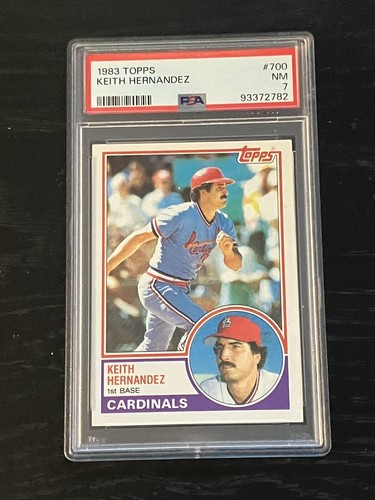 1983 Topps #700 Keith Hernandez PSA 7 NM | eBay