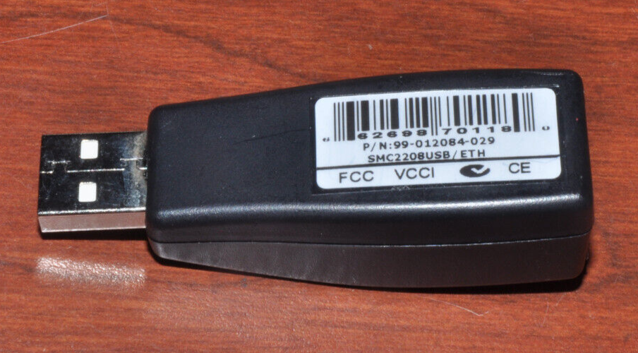 SMC - SMC2208USB/ETH - Compact USB 2.0 To 10/100Mbps LAN Ethernet ...