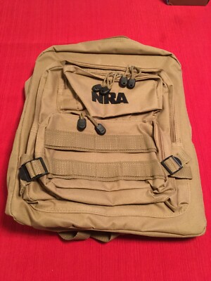 Official NRA -- National Rifle Association -- Backpack 15”X 12 ...