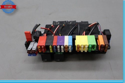 03-12 Mercedes R230 SL500 SL550 SL55 AMG Rear SAM Fuse Box Relay Module ...