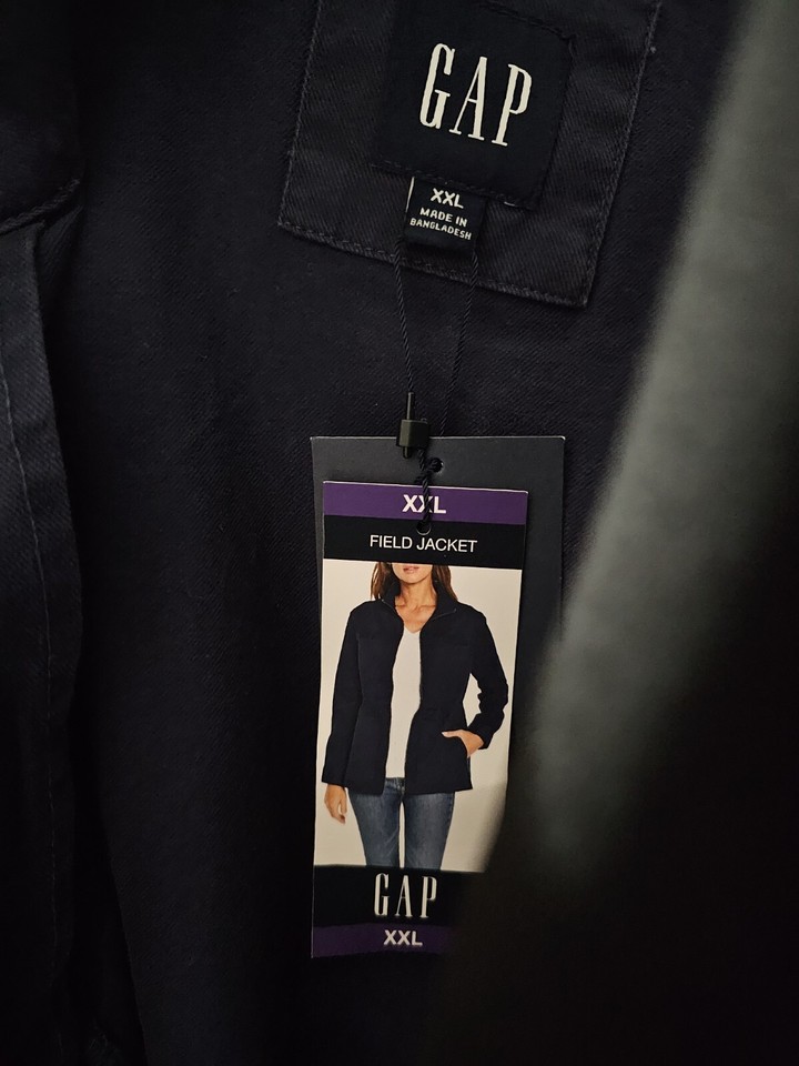 GAP field jacket women's comfort sweater 100% cotton Slight Variation ...