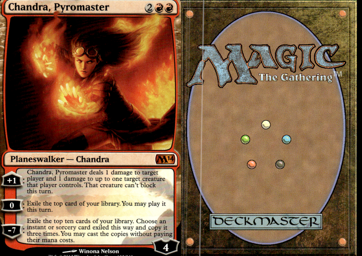 Chandra Pyromaster Promo Sleeves Magic 2015: Chandra Pyromaster (80