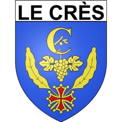 Le Crès 34 ville Stickers blason autocollant adhésif | eBay