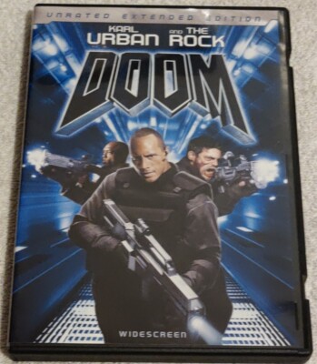 Doom (DVD, 2005, Unrated Extended Edition) Dwayne The Rock Johnson ...