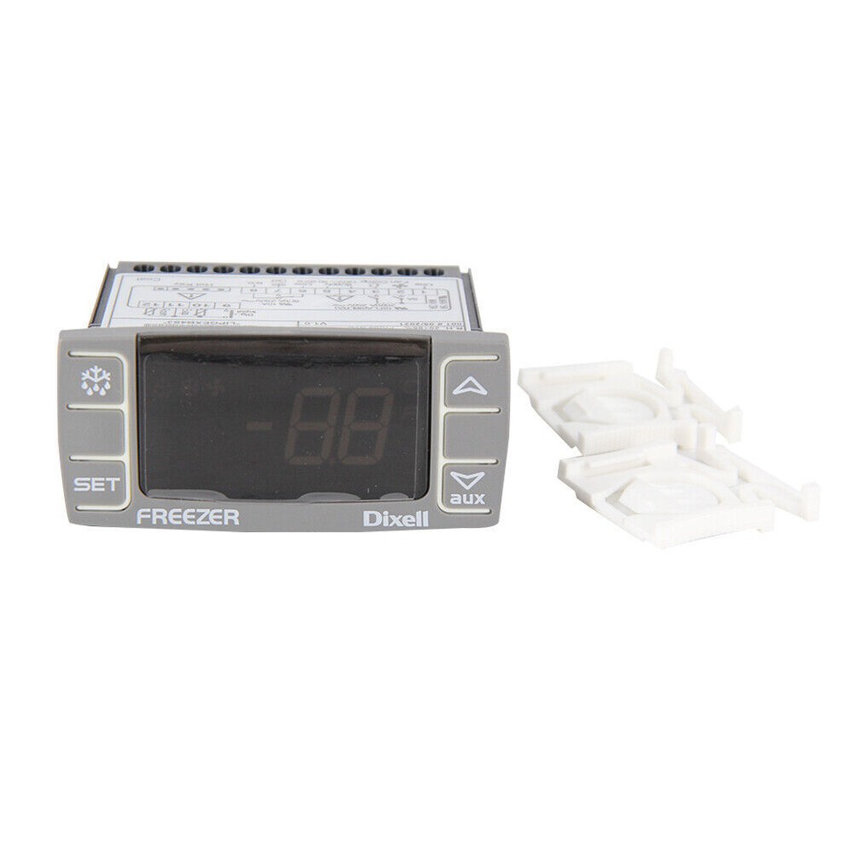 Dixell Temperature Controller XR06CX-4N1F1 w/ 2pcs probes & brackets ...