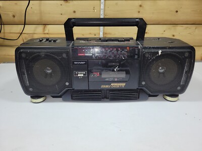 Boombox, Ghetto Blaster - Sharp WQ-T238E (BK) | eBay UK