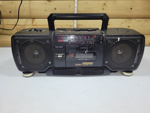 Boombox, Ghetto Blaster - Sharp WQ-T238E (BK) | eBay UK