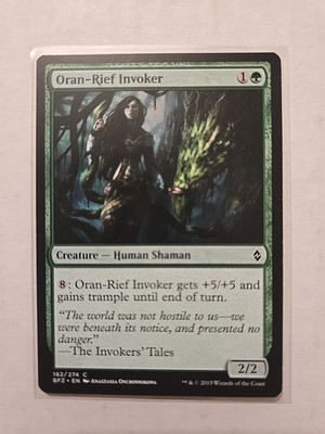 Oran-Rief Invoker - Battle for Zendikar - LP - MTG Magic - Common ...