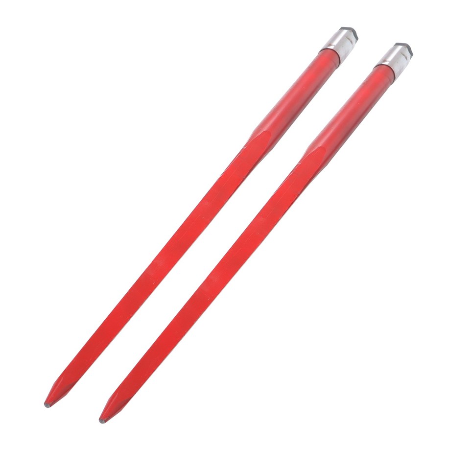 Hay Bale Spear 49" 4500 lbs Capacity Spike Fork for Tractors Loaders ...