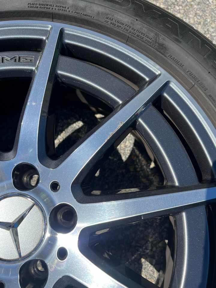 19" Mercedes AMG Wheels Rims Tires Factory OEM GLA GLM 35 45 AMG X247 ...