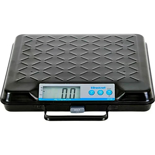 Brecknell Digital Postal Scale, 250 lb. Capacity (GP250) AC/Battery USB ...
