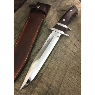 Custom Handmade Full Tang Knife Survival Bowie Knife Fixed Blade ...