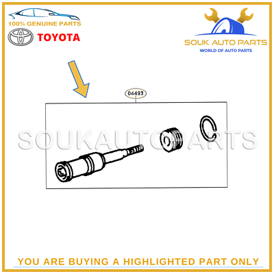 04493-60330 Genuine Toyota BRAKE MASTER CYLINDER KIT 0449360330 OEM ...