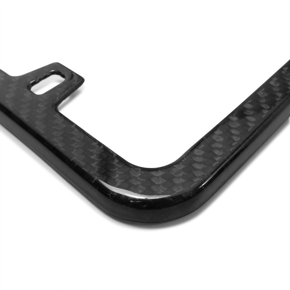 2010 Chevrolet Camaro RS Black Real Carbon Fiber License Plate Frame ...