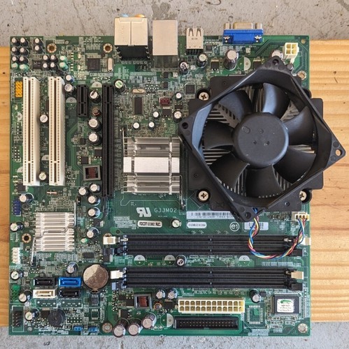 Dell/FOXCONN G33M02 Motherboard Pentium E2160@1.8GHz LGA775 CPU SLA8Z ...