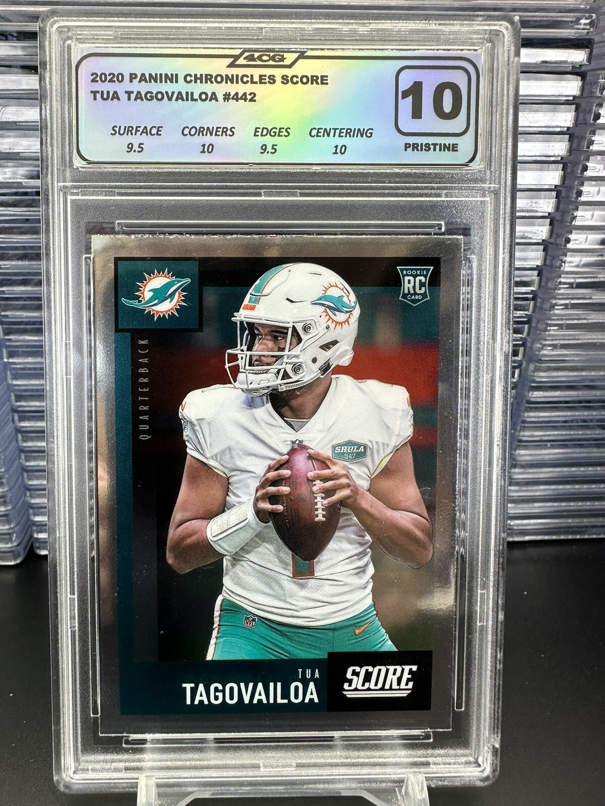 2020 Panini Chronicles - Score Update Rookies #442 Tua Tagovailoa (RC ...