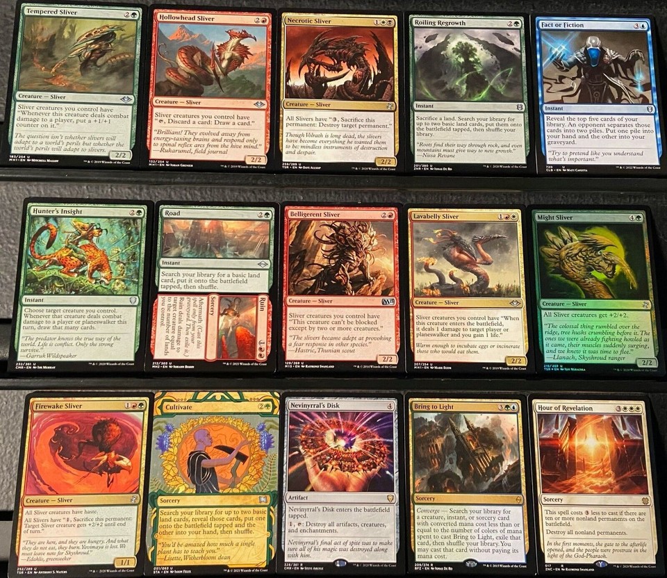 ***Custom Commander Deck*** Sliver Hivelord - Nukes & Indestructible ...