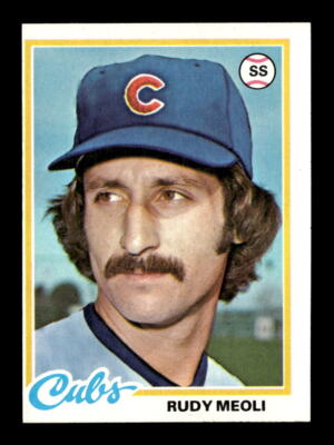 1978 Topps #489 Rudy Meoli Chicago Cubs EX Baseball Card *K27 | eBay