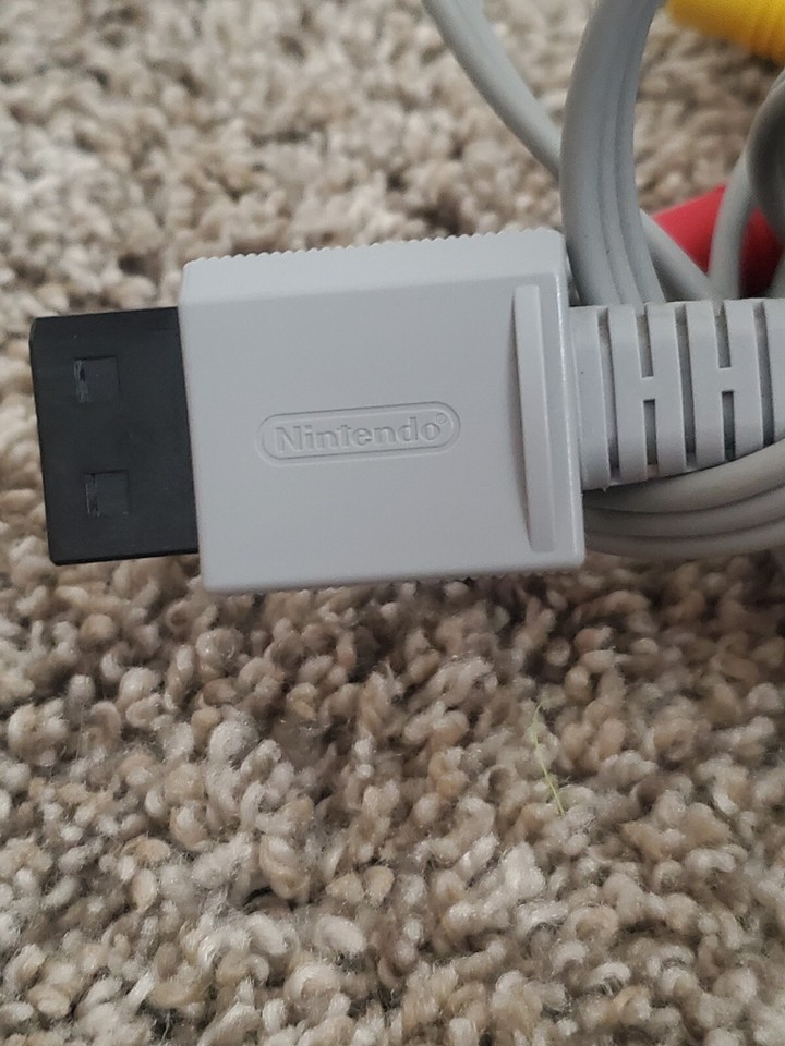 Nintendo Wii AV Cable - Gray 683728205256| eBay