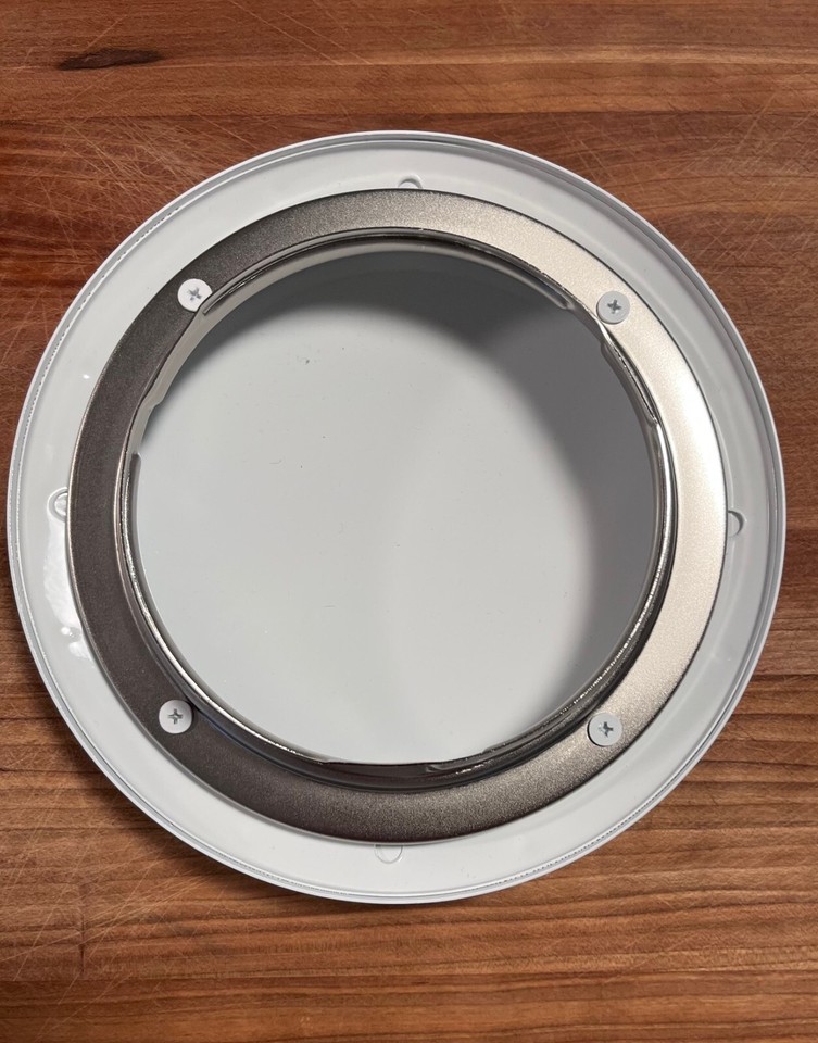 Minka Aire Concept II White Metal Ceiling Fan Cap Cover for Non Light ...