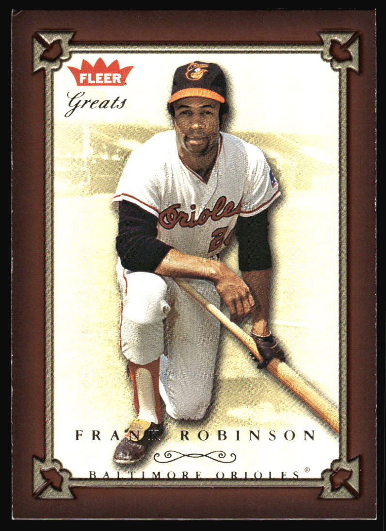 2004 Fleer Greats of the Game - Frank Robinson #96 for sale online | eBay