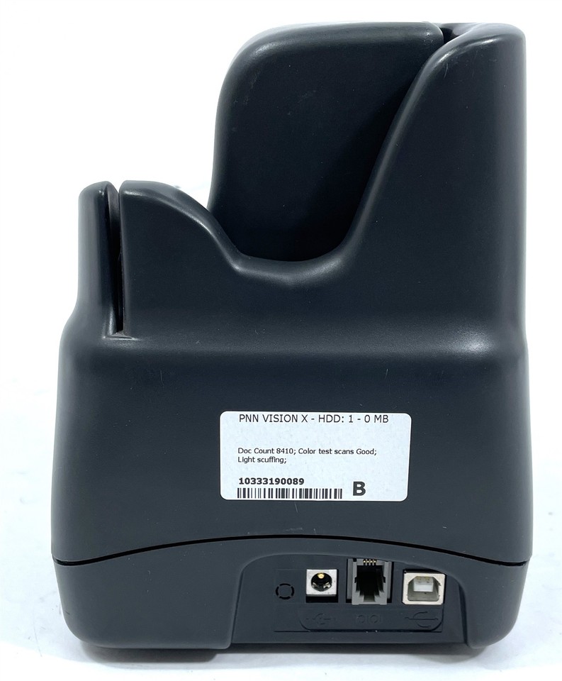 Panini Vision X AGP 300dpi USB Color Check Scanner w/ AC Adapter | eBay