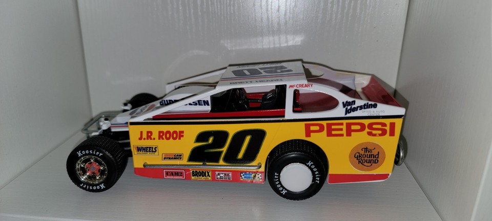 BRETT "THE JET" HEARN PEPSI BUDD OLSEN EAGLE DIRT MODIFIED CUSTOM 1/25 ...